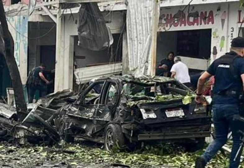 La imagen muestra una escena de devastación urbana que, aun sin conocer ...